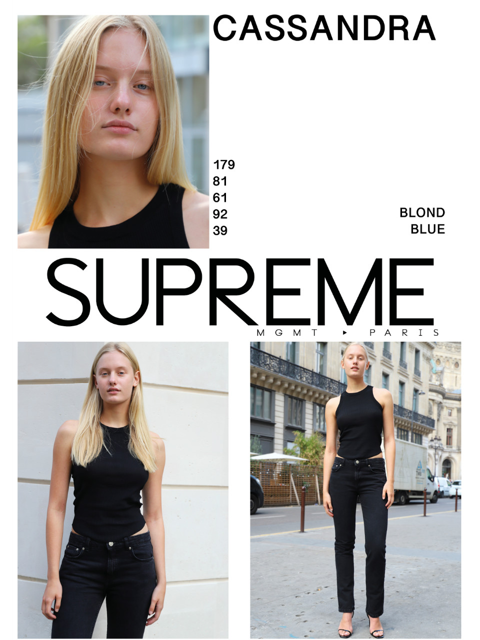 Cassandra Van Der Stelt | Supreme Paris